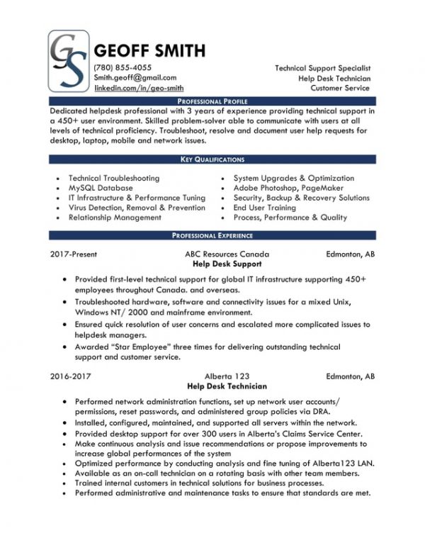 Resume Samples - SkyHigh Resumes